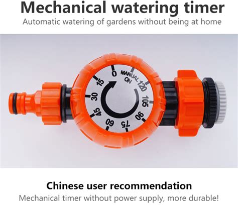 Drip Irrigation System Irrigation Control Switch Within Outdoor Garden Hose End Automatic Shut