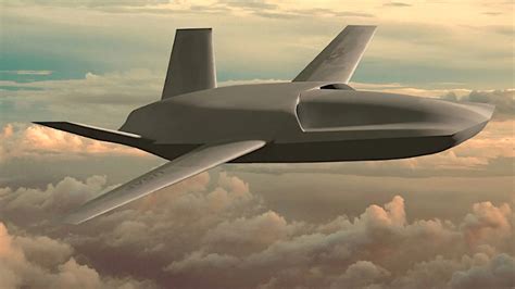 General Atomics Xq 67a Off Board Sensing Station Drone Breaks Cover