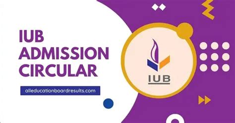 Independent University Iub Admission Circular 2023 24 Application