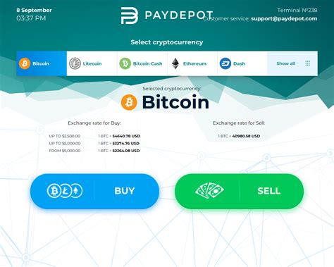 How To Sell Bitcoin For Cash At A Bitcoin ATM Via Paydepot Paydepot