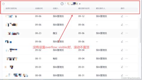 【css】如何实现自定义滚动悬浮置顶、固定表头css滚动条位置显示在最上面 Csdn博客