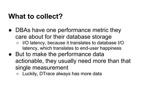 Lspe Building A Monitoring Framework Using Dtrace And Mongodb Pdf