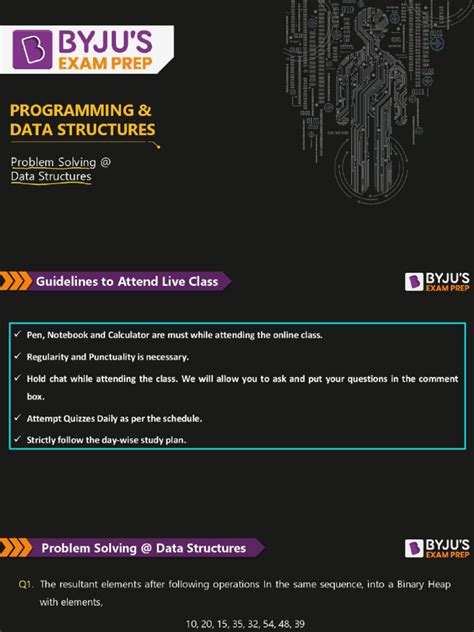Problem Solving Data Structures Pdf
