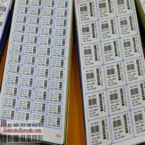 How To Create And Print Barcode Labels At Walter Reece Blog