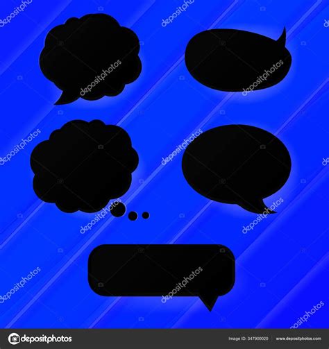 Yellow Banner Speech Bubble Vector Illustration Stock Vector By