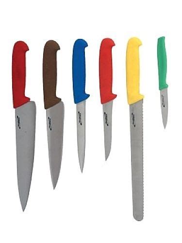 6 Piece Colour Coded Knife Set And Wallet Colour Coded Knife Set