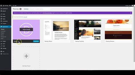 upload divi theme youtube