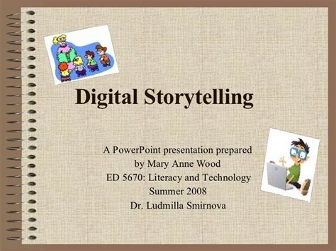 Lit And Tech Digital Storytelling Ppt