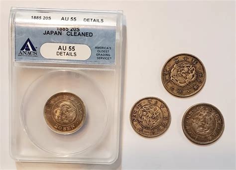 Japan Meiji 1868 1912 20 Sen Include Year 3 18 31 And Catawiki