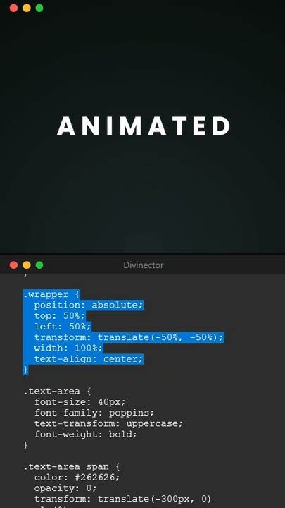Css Text Effect Css Keyframes Animation Shorts Youtube