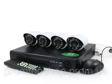 Купить Уличный Комплект Видеонаблюдения на 4 камеры FULL AHD CCTV набор ...