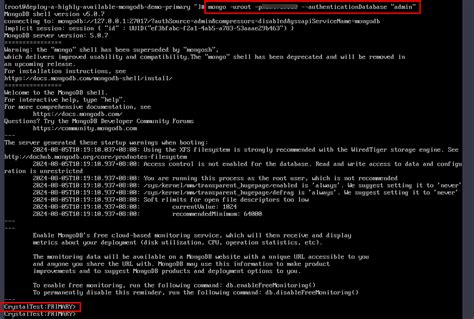 Getting Startedprocedurequick Deployment For A High Availability