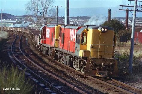 Nzr New Zealand Railways Di Class Locomotives New Zealand Railway Train