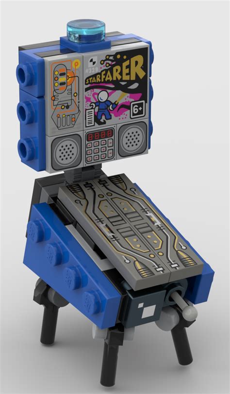 Lego Mini Pinball Machine Moc Sagrland