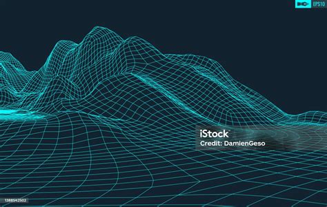 3d ワイヤフレーム地形 Eps10 ベクター 3dのベクターアート素材や画像を多数ご用意 3d イラストレーション ウクライナ