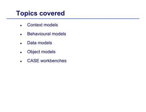 Unit 4 Software Engineering System Model Notes Pdf Databases