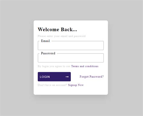 Reactjs Login Form Validation Without Library Using Hooks Login Form
