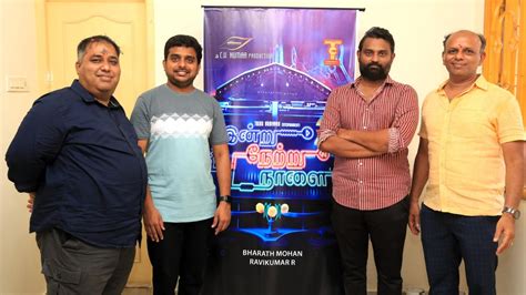 ‘indru Netru Naalai 2 To Be Directed By Bharath Mohan The Hindu