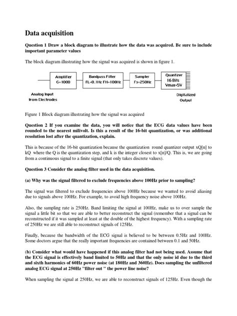 Ecg Qa Pdf Spectral Density Sampling Signal Processing