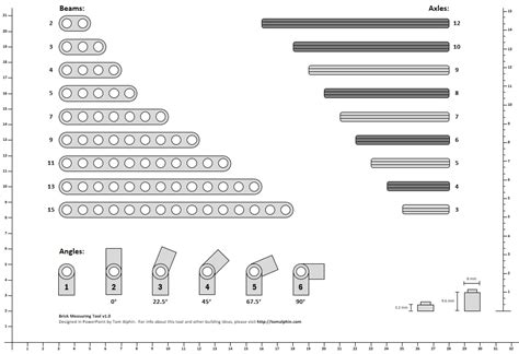 Lego Ruler And Sorting Tool Tom Alphin