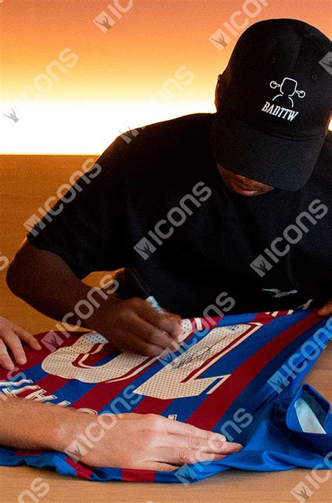 Ansu Fati Official Shirt From The 21 22 Season Fc Barcelona Home Kit