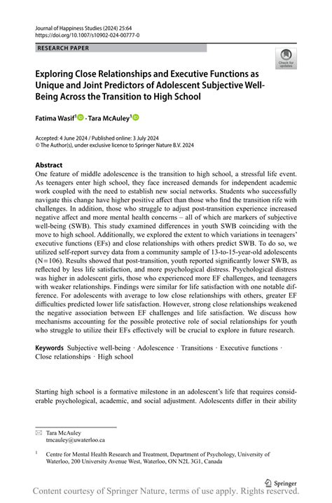 Exploring Close Relationships And Executive Functions As Unique And