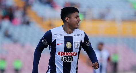 Alianza Lima Jairo Concha Tras Su Gol Para El 1 1 Vs Cusco Fc