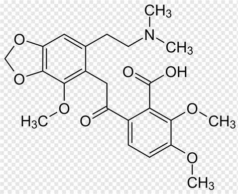 아편 양귀비 화학 구조 화학 분자 Narceine Fc Den Bosch 각도 화이트 본문 Png Pngwing
