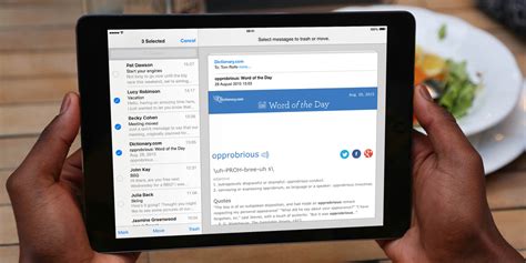 Delete Multiple Ditch Several Emails At Once Ios 11 Guide Ipad