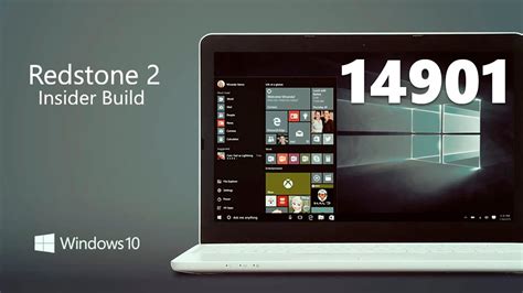 Windows 10 Build 14901 первая сборка Redstone 2 Youtube