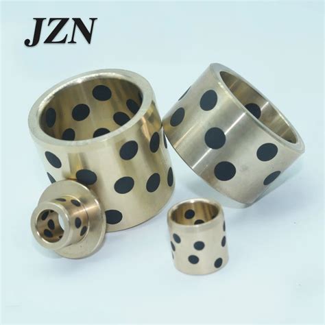 JDB Inlaid Graphite Copper Sleeve Oil Free Bushings Self