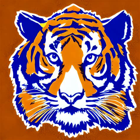 Clemson Tiger Illustration · Creative Fabrica