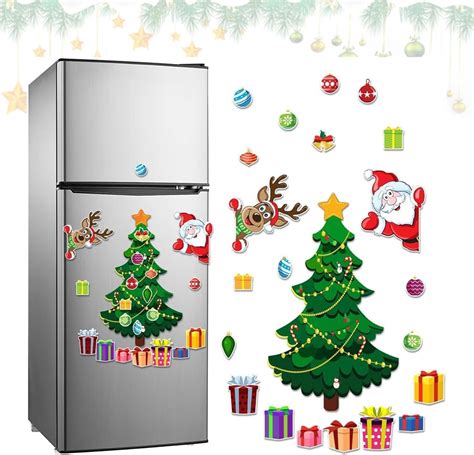 Christmas Refrigerator Magnets Magnetic Christmas Tree Refrigerator
