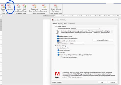 Adobe Ms Word Pdfmaker Office Com Add In Output Cu Adobe Product