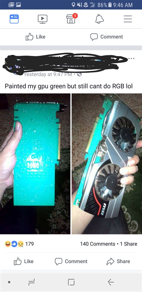Painting A GPU R Pcmasterrace