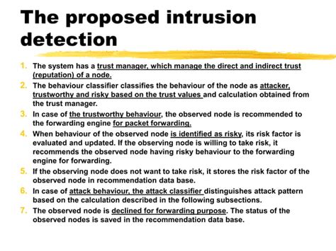 Neighbor Node Trust Based Intrusion Detection System For Wsn Ppt