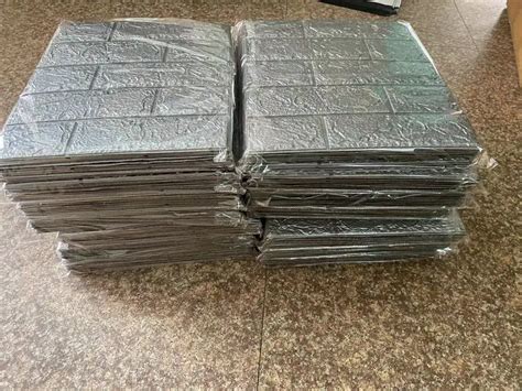 40개 3d 벽 타일 스티커 폼 벽돌 패턴 벽지 벽돌 패턴 폼 자가접착성 방수 방습 천장 스티커 Temu Republic Of Korea