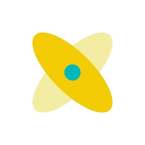 Science Flat Color Ui Icon Atomic Structure Physics And Chemistry Courses For High School