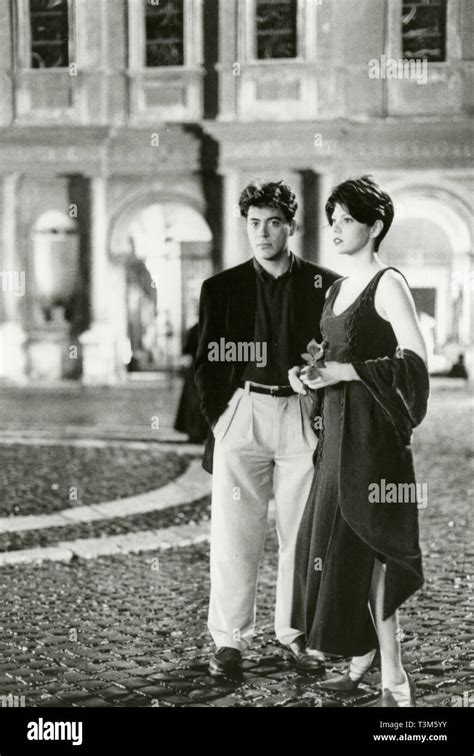 Robert Downey Jr And Marisa Tomei In The Movie Only You 1994 Stock