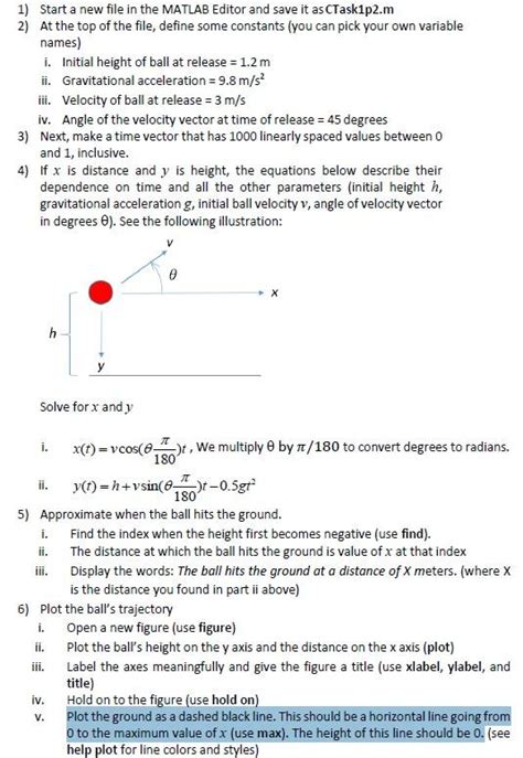 Solved 1 Start A New File In The Matlab Editor And Save It