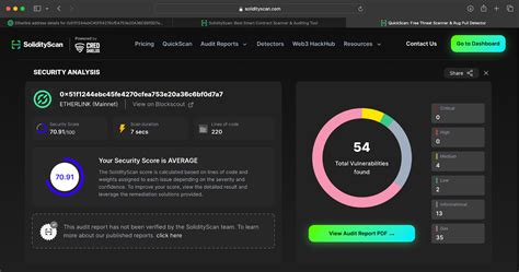 Seamless Security Integration Solidityscan X Etherlink Explorer