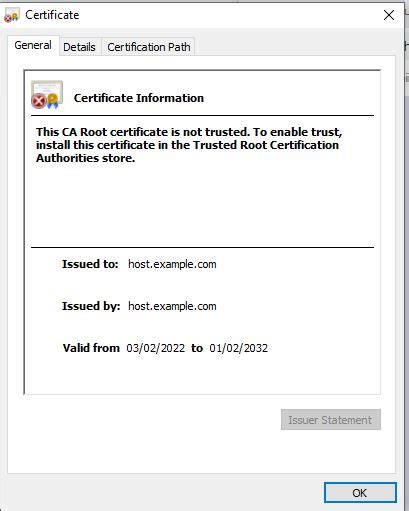 SSL Server Certificate Does NOT Include An ID Which Matches The Server Name Help Home For