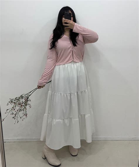 66~110 러블리 쉬폰 캉캉 롱 스커트 빅사이즈 66 77 88 에이블리