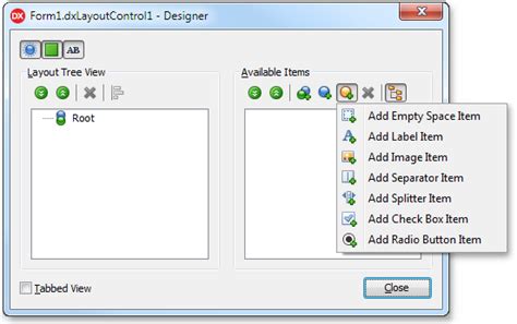 How To Create Layout Items And Groups VCL DevExpress Documentation