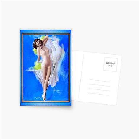 Showgirl By American Artist Rolf Armstrong Remastered Vintage Art