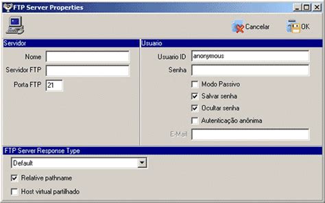 FTP Commander Hospedagem Suporte