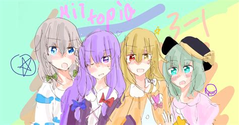 霧雨魔理沙 ミートピア⑤ ぐみ丸のマンガ 漫画 十六夜咲夜 パチュリー・ノーレッジ Pixiv