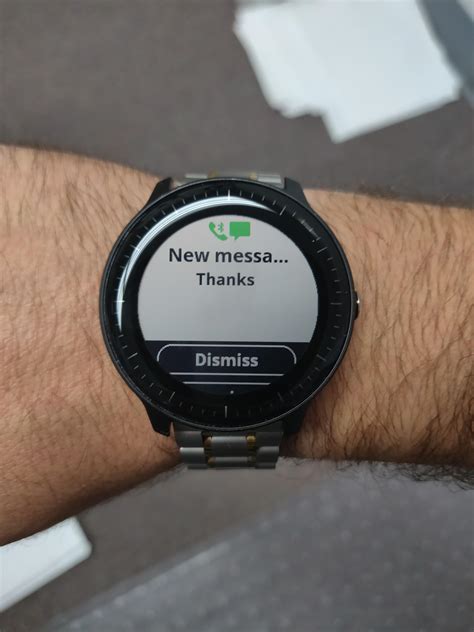 Text Notifications On Vivoactive Not Showing Sender Name What S The Deal R Garmin