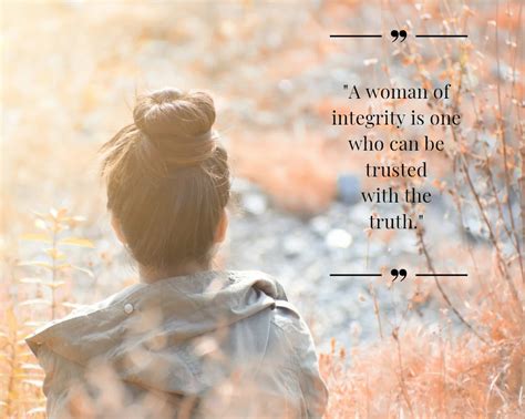 101 Woman Integrity Quotes Shestarters Guide