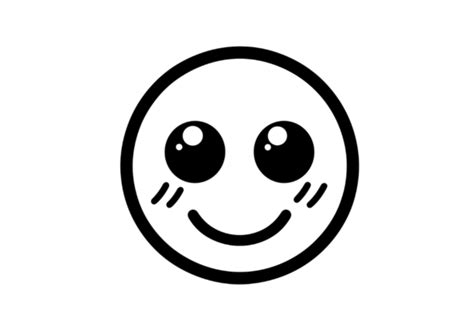 Smiley Face Svg File Happy Face Digital Graphic By Artful Assetsy